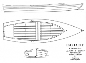 Egret: A Wetlands Punt | WoodenBoat Magazine