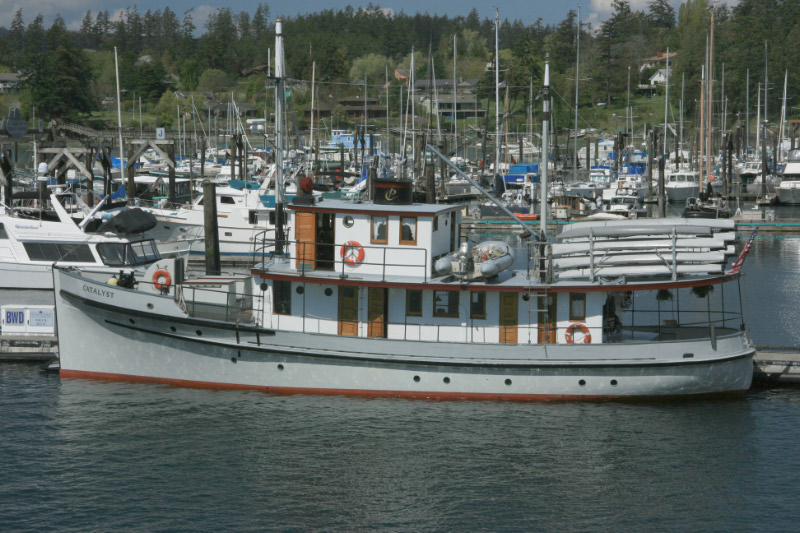 MV CATALYST | WoodenBoat Magazine