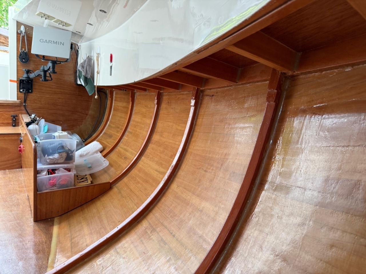 AREY'S XFC 22' CAT - A WOODEN BOAT SHOW BEST IN SHOW NOW AVAILABLE FOR ...